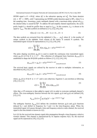 Real Time Parameter Estimation for Adaptive OFDM/OTFS Selection | PDF