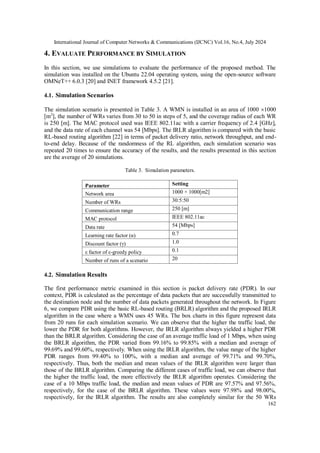 IRLR: an Improved Reinforcement Learning-Based Routing Algorithm for Wireless Mesh Networks | PDF