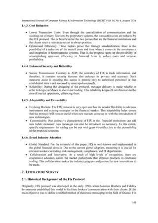 FIX Protocol: The Backbone of Financial Trading | PDF