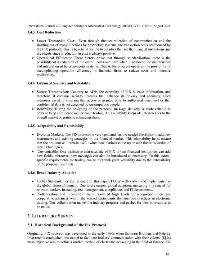 FIX Protocol: The Backbone of Financial Trading | PDF