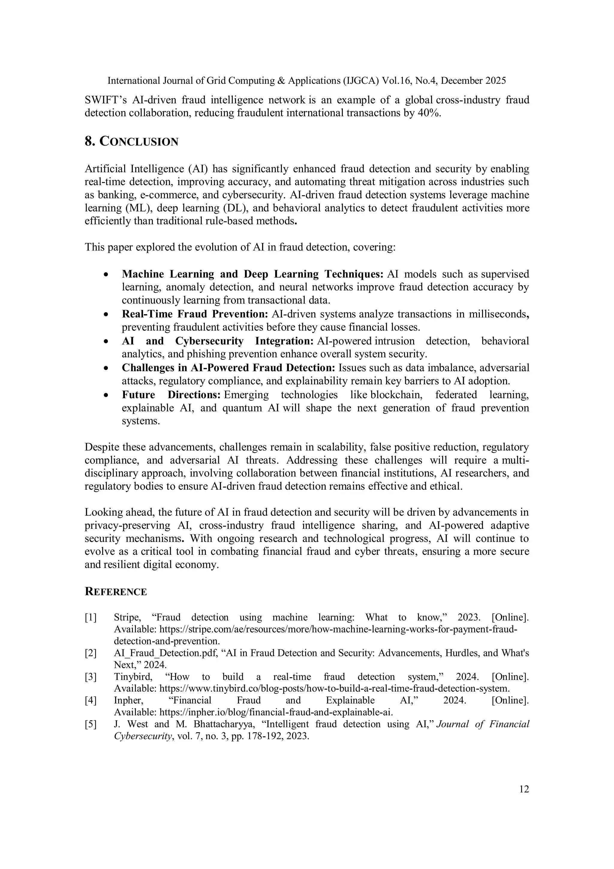 AI in Fraud Detection and Security: Advancements, Hurdles and What's ...
