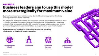 Accenture Intelligent Enterprise Services Survey | PDF
