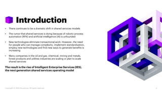 Accenture Intelligent Enterprise Services Survey | PDF