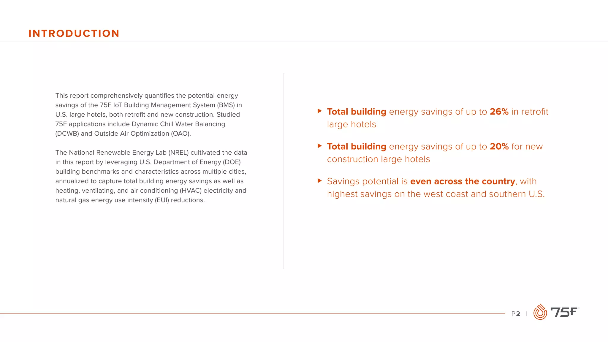 ENERGY SAVINGS IN LARGE HOTELS | PDF