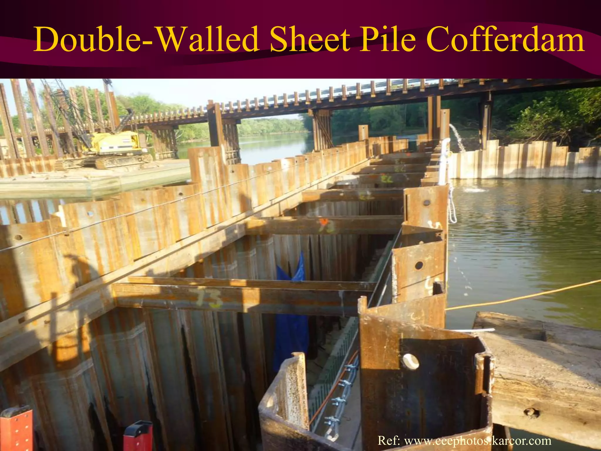 Coffer Dams and Caissons | PPTX