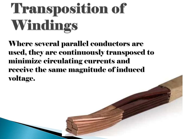 Types of windings and insulations | PPTX
