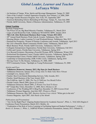 White_Global Leadership Profile | PDF