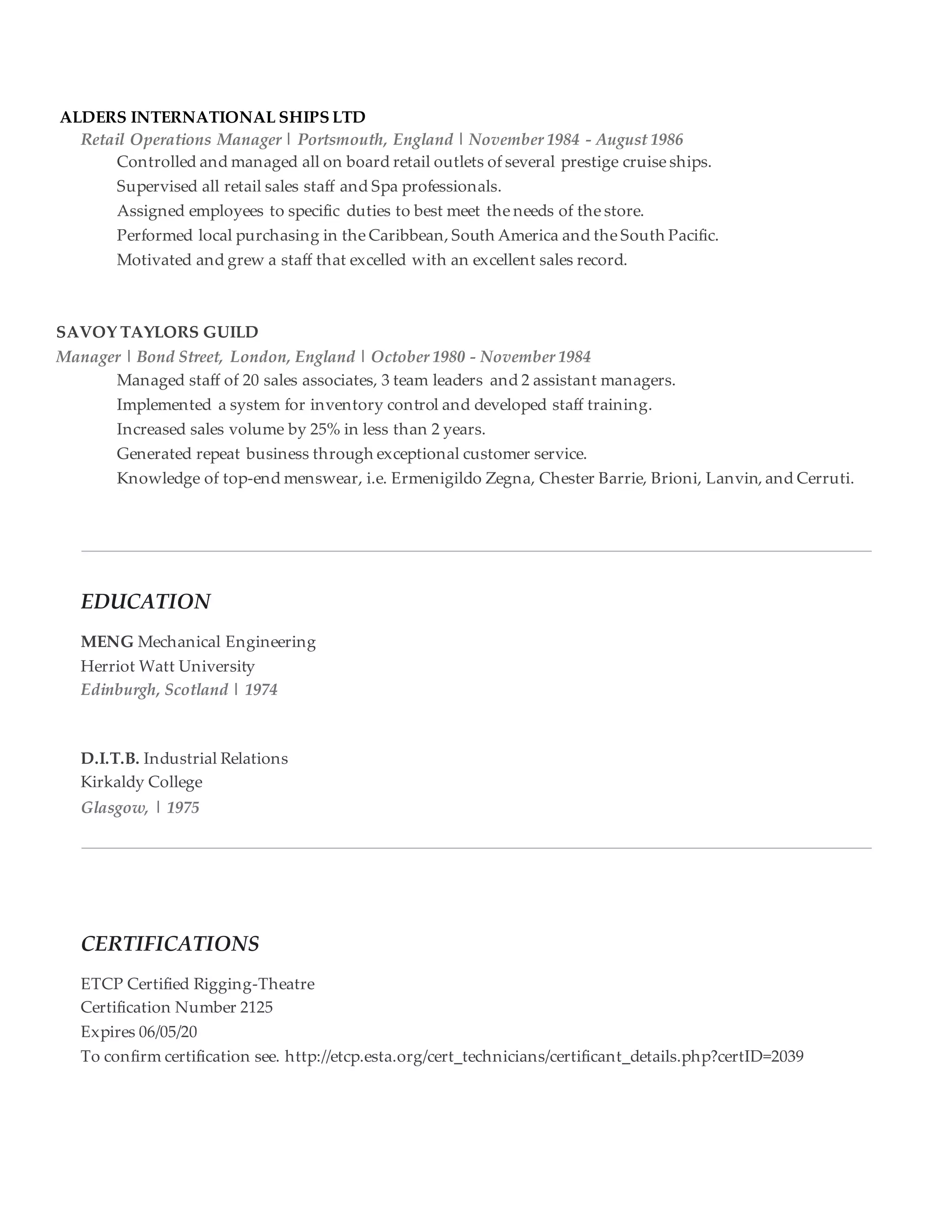 Ian Swinton Resume 2 | DOCX