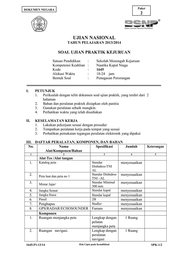 1645 p2-spk-nautika kapal niaga | PDF