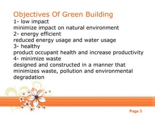 Green Building | PPT