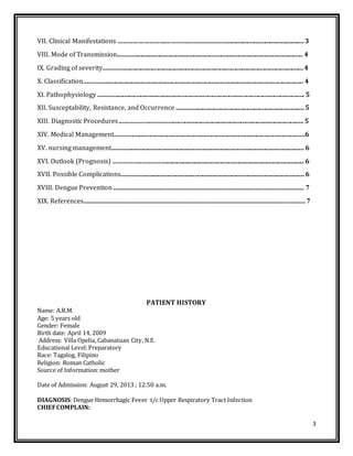 164636729 dengue-fever-case-study | DOCX