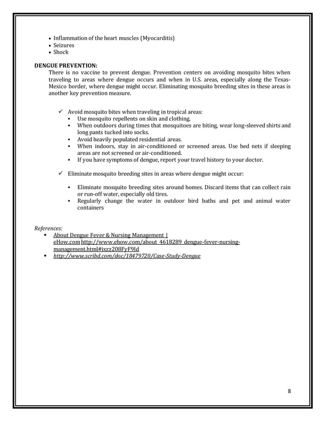 164636729 dengue-fever-case-study | DOCX