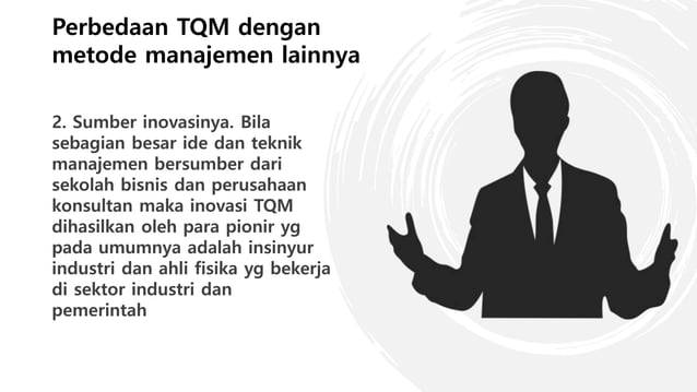 STANDAR KUALITAS MANAGEMENT SYSTEM (TQM) | PPTX