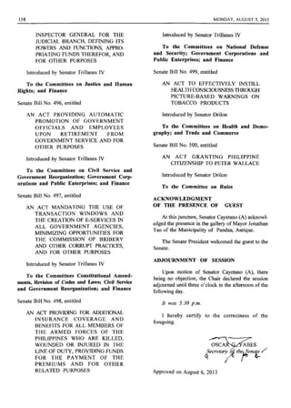 ROD NAVARRO, SENATORIAL ASPIRANT/CANDIDATE, MAY 13 2019, NATIONAL AND ...