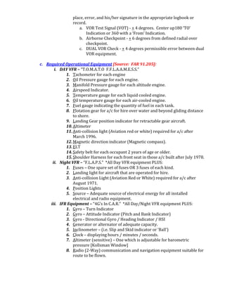 Transitioning Military Aviator Gouge | PDF