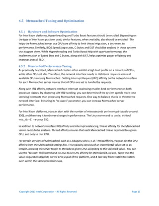 Configuration and Deployment Guide For Memcached on Intel® Architecture | PDF