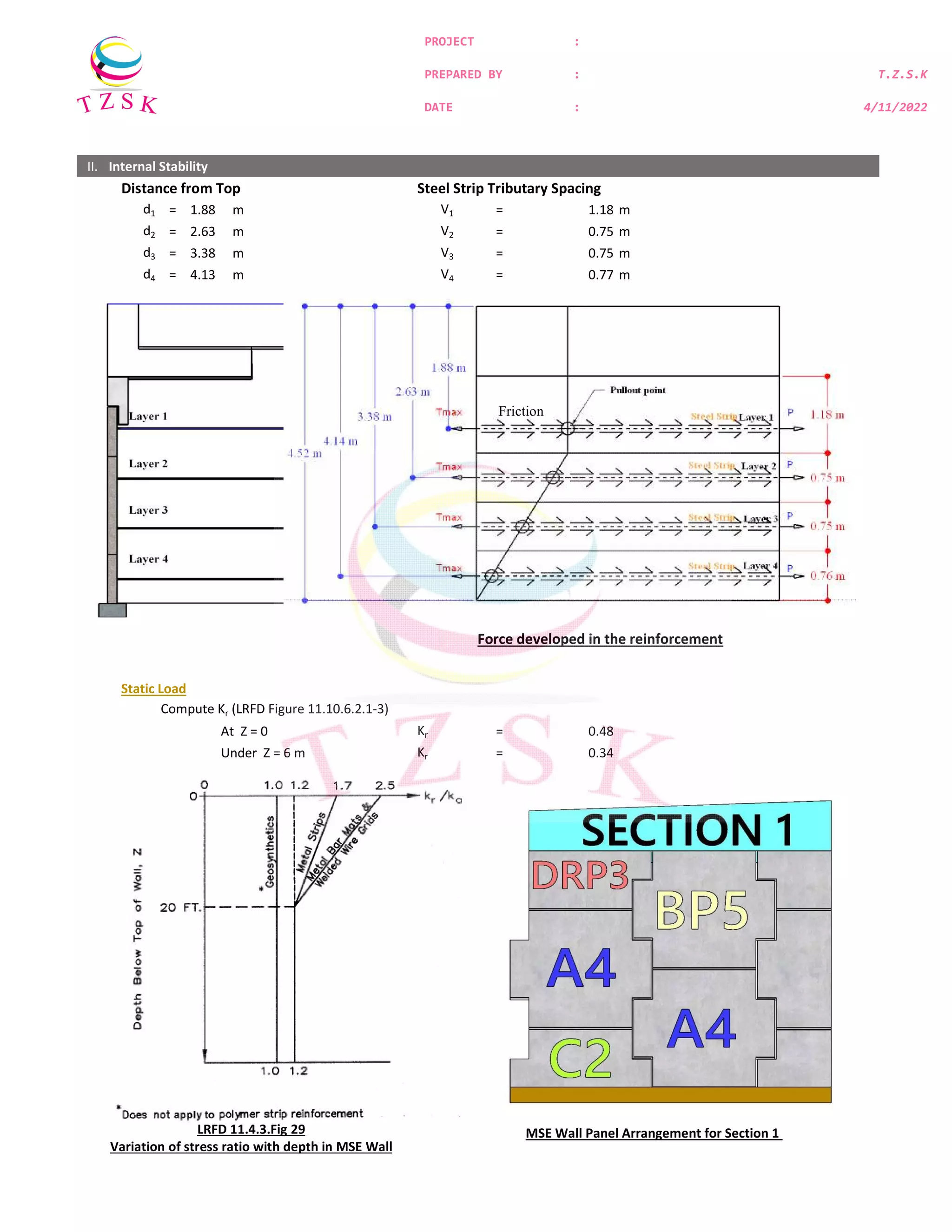 MSE Wall Design Calculation.pdf