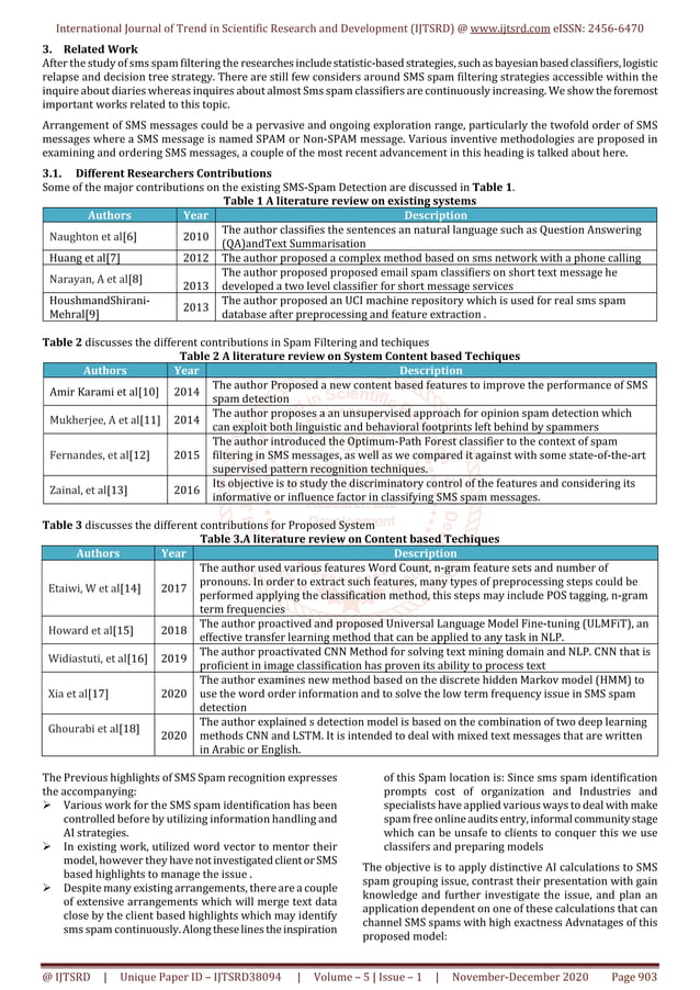 A Comparative Study for SMS Spam Detection | PDF