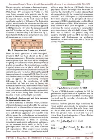 Comparative Study of Different Video Shot Boundary Detection Techniques | PDF