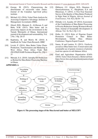 Preliminary Examination of the Processes of Production and Value Chain ...