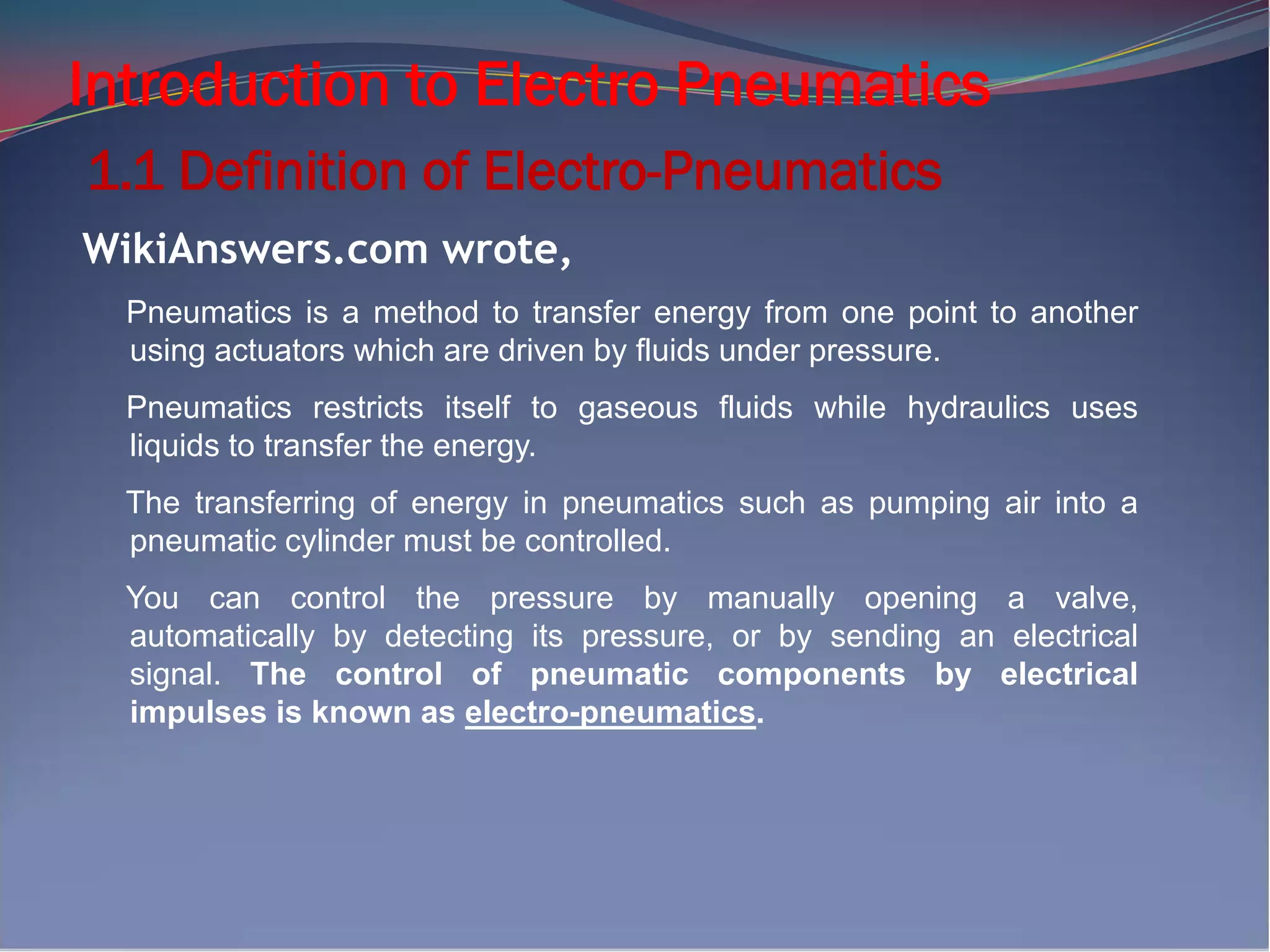 165000503 electro-pneumatic | PPT