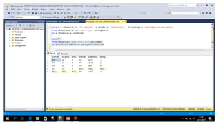 Penggunaan SUBQUERY SQL SERVER (USING SUBQUERIES) | PPTX