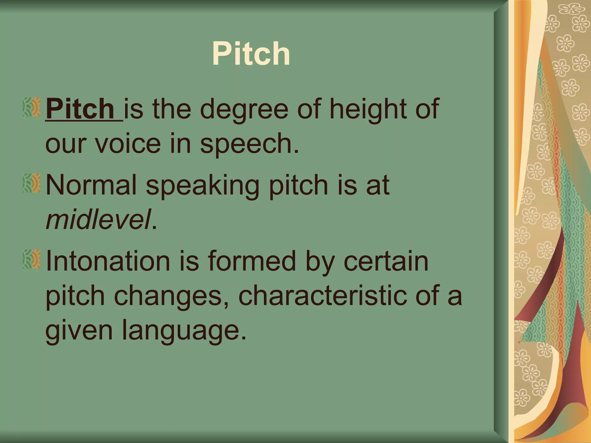 INTONATION AND ITS FUNCTIONS | PPT