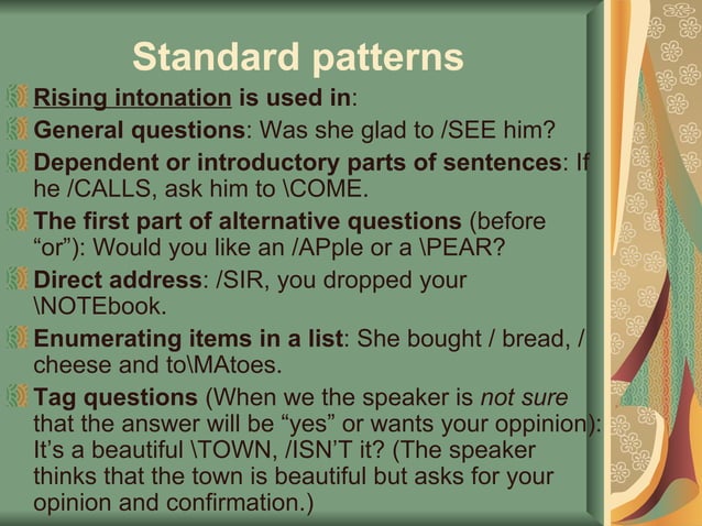 INTONATION AND ITS FUNCTIONS | PPT | World/International Music | Music