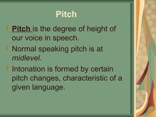 INTONATION AND ITS FUNCTIONS | PPT