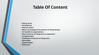iot introduction notes internet of things | PPT