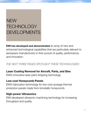 Aerospace Trends and New Technology Developments | PDF