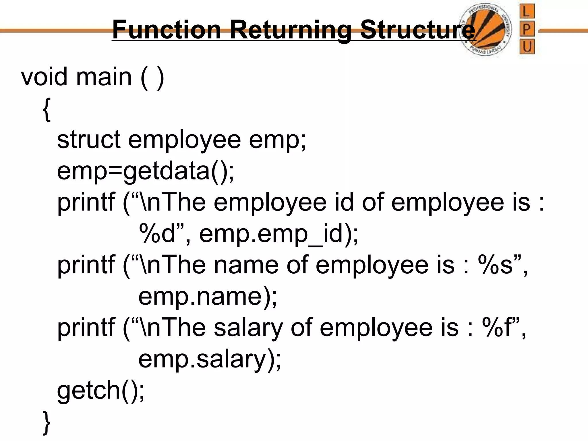 structure and union | PPT