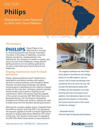 Philips case study | PDF