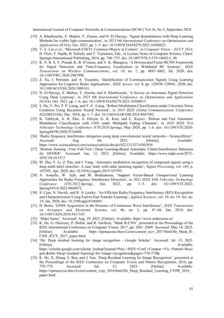 RADIO FREQUENCY INTERFERENCE DETECTION AND AUTOMATIC MODULATION ...