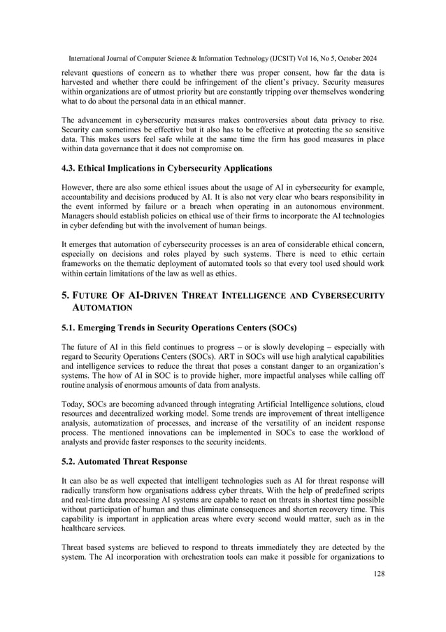 AI-Driven Threat Intelligence: Transforming Cybersecurity for Proactive ...