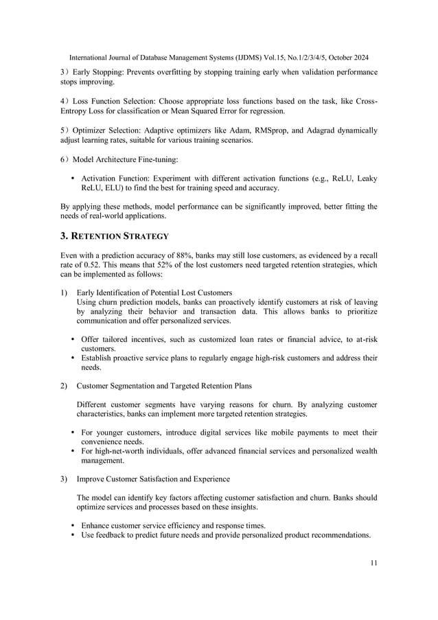 Research on Integrated Learning Algorithm Model of Bank Customer Churn Prediction | PDF