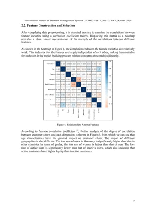 Research on Integrated Learning Algorithm Model of Bank Customer Churn Prediction | PDF
