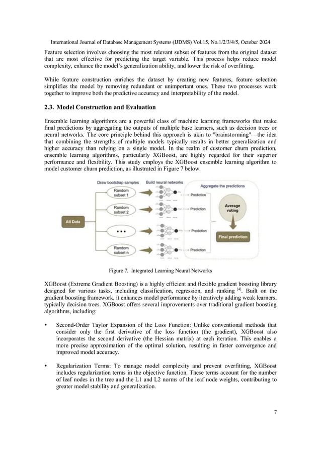 Research on Integrated Learning Algorithm Model of Bank Customer Churn Prediction | PDF