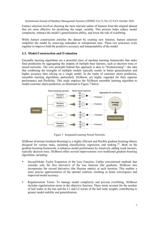 RESEARCH ON INTEGRATED LEARNING ALGORITHM MODEL OF BANK CUSTOMER CHURN PREDICTION | PDF