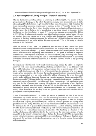 CALCULABLE-CONTENTS IDENTIFICATION MATRIX: A COMPUTERISABLE KEY FORMAT ...