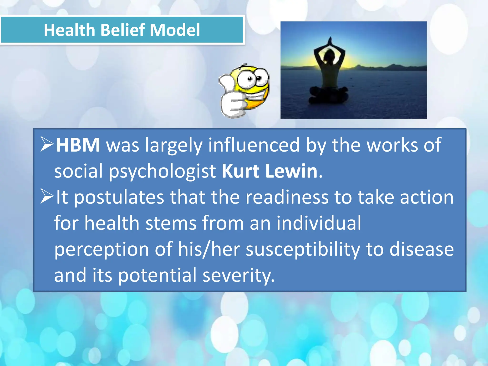 165356704-Health-Belief-Model.ppt detailed explanation | PPT