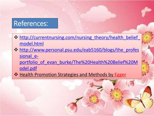 165356704-Health-Belief-Model.ppt detailed explanation | PPT