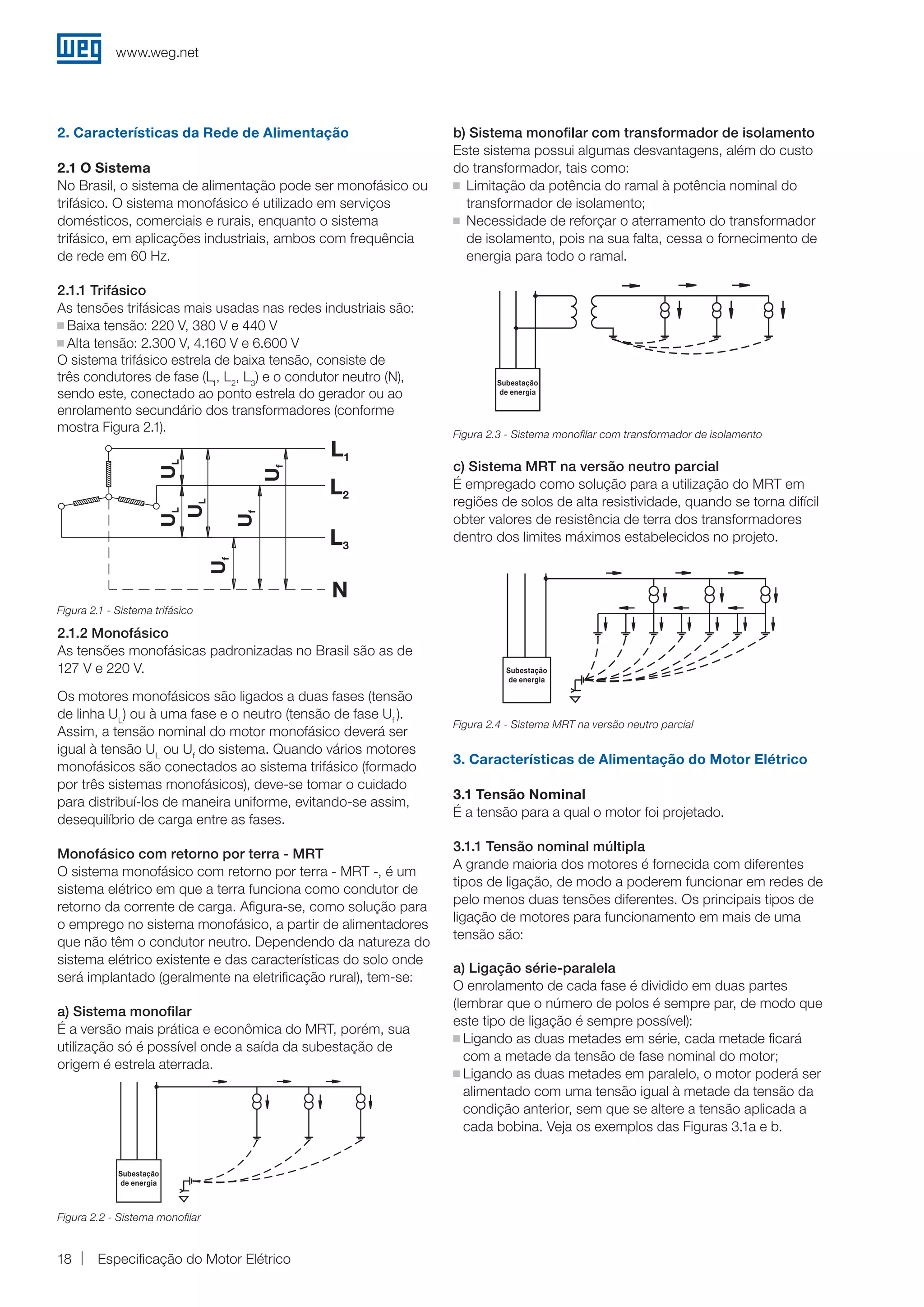 Guia de Especificação de Motores WEG | PDF