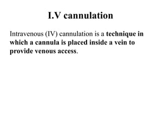 Cannulation | PDF