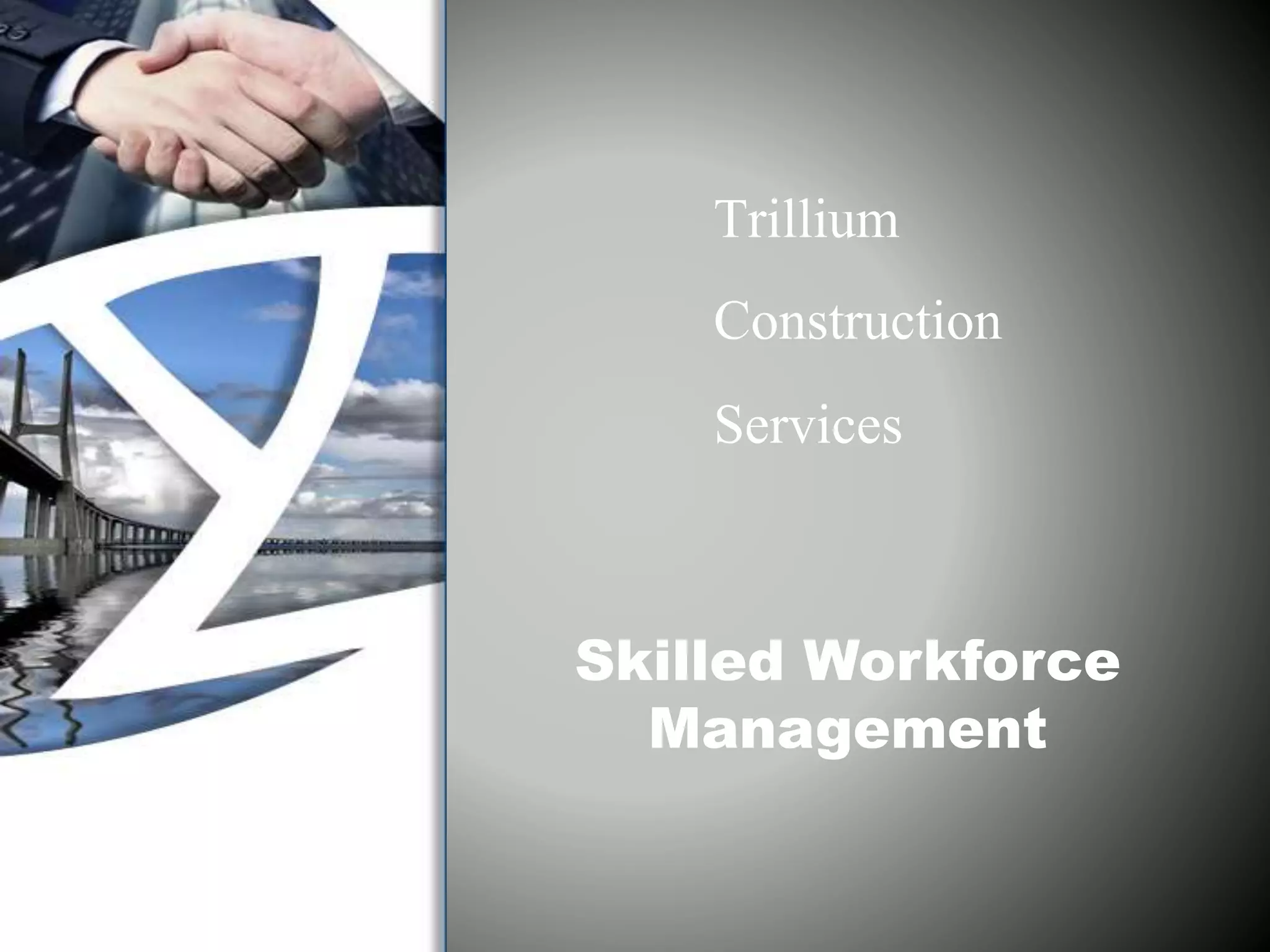 Trillium Construction Services SWM Powerpoint | PPTX