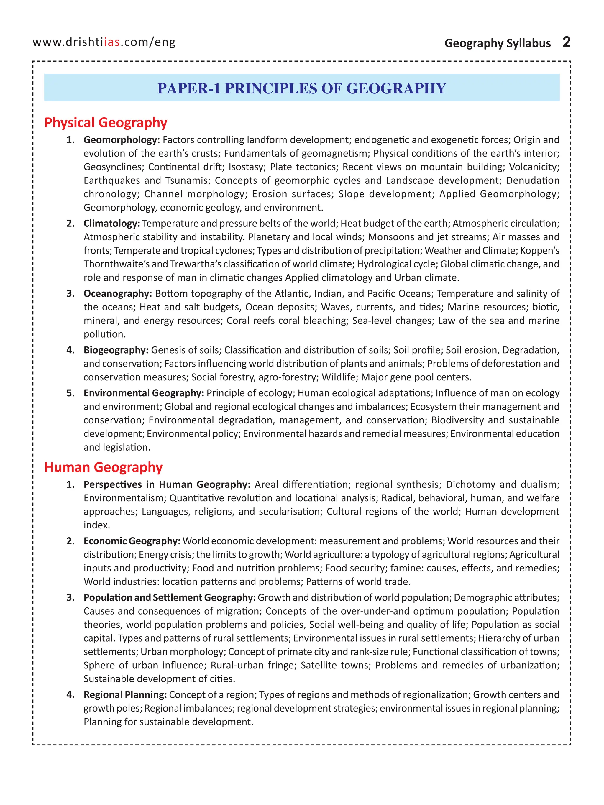 1656490276_Geography Syllabus_Final (1).pdf | Agriculture | Industries
