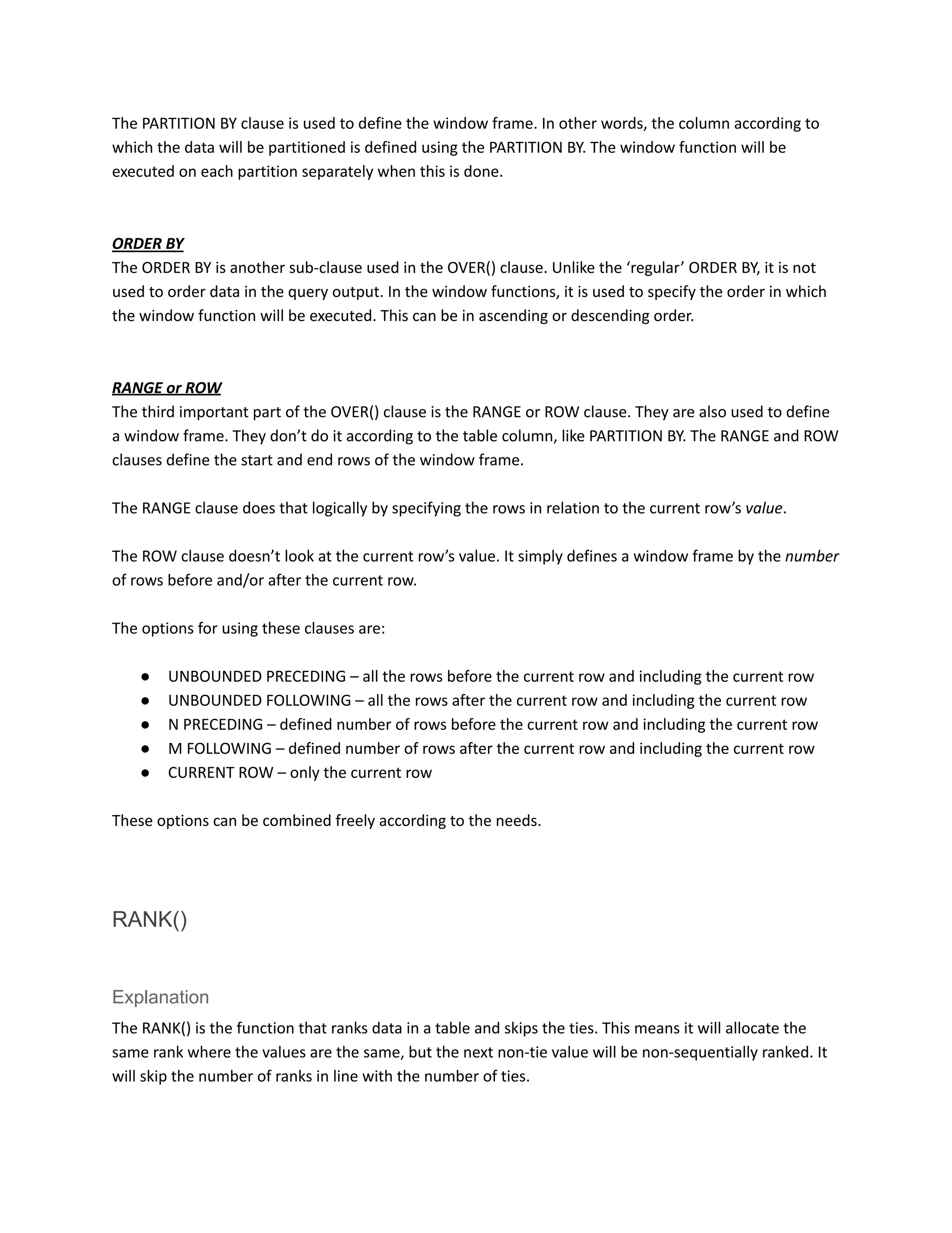 SQL CHEAT SHEET | PDF