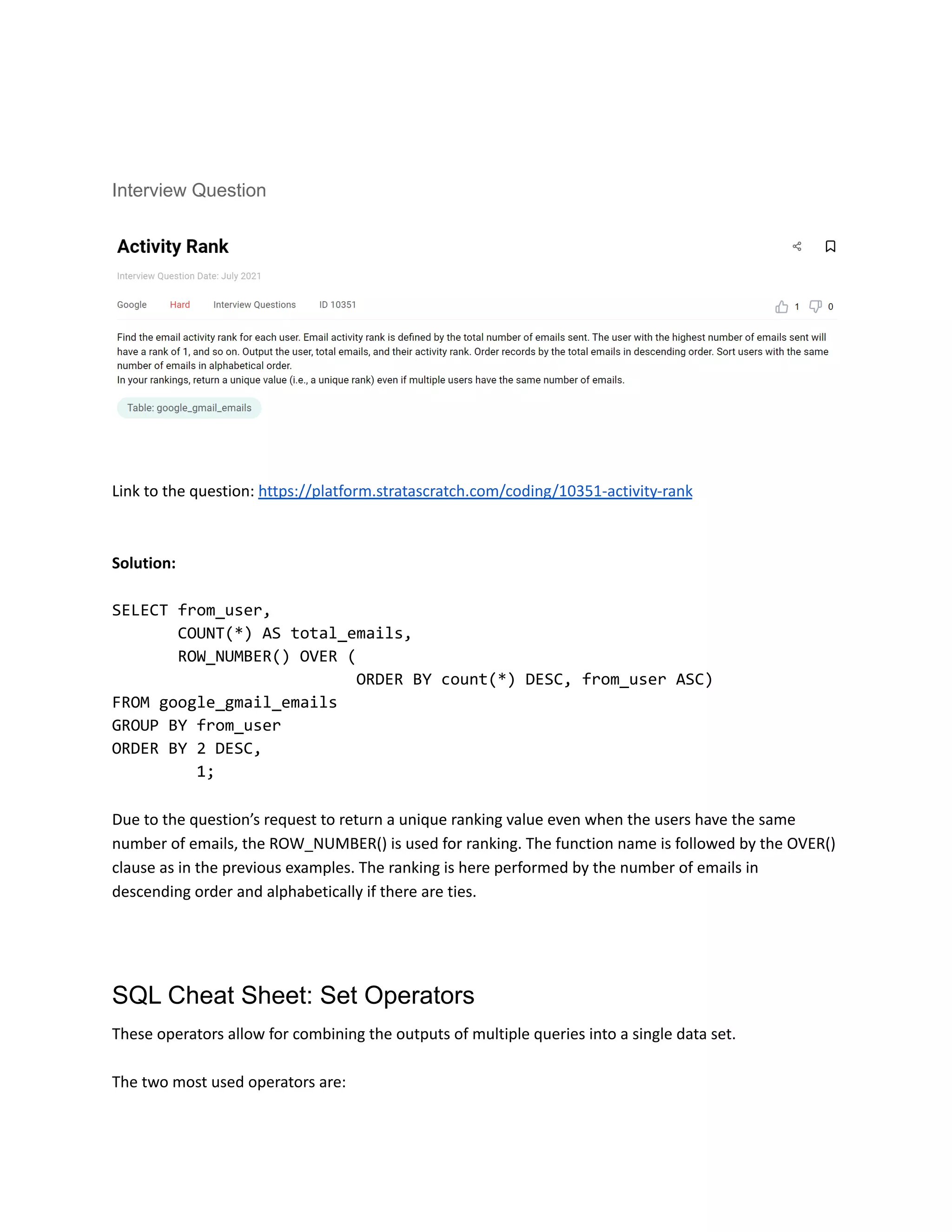 SQL CHEAT SHEET | PDF | Databases | Computer Software and Applications
