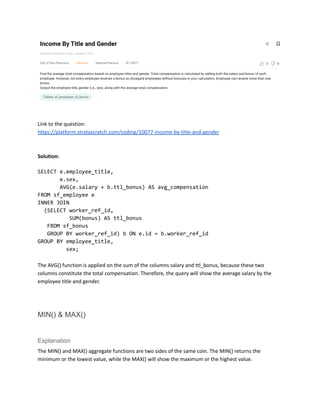 SQL CHEAT SHEET | PDF
