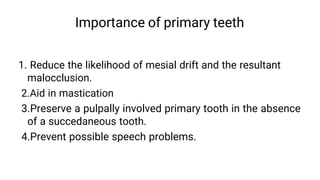 pulp therapy of primary teeth | PDF